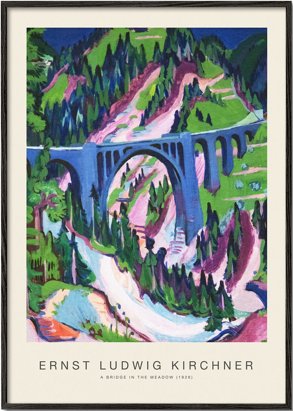 Rynx | A Bridge in the Meadow (Special Edition) - Egon Schiele