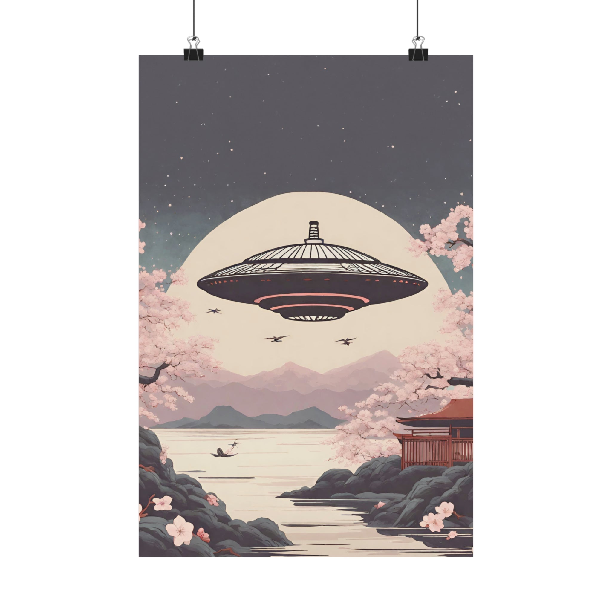 RYNX | Japanese UFO Art Poster – Rynx