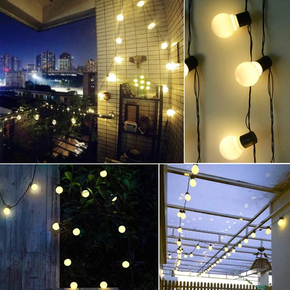 Rynx | LED Solar String Lights for Outdoor – Eco-Friendly Garden and T
