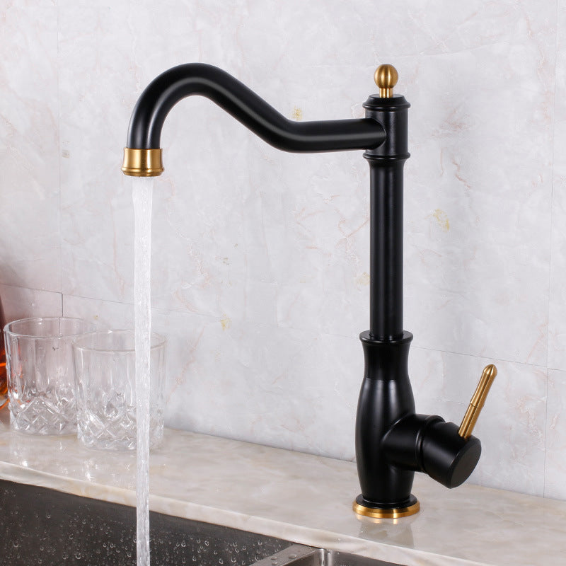 Rynx | Traditional Built-in Inlet Standard Kitchen Faucet Lead-free Fa