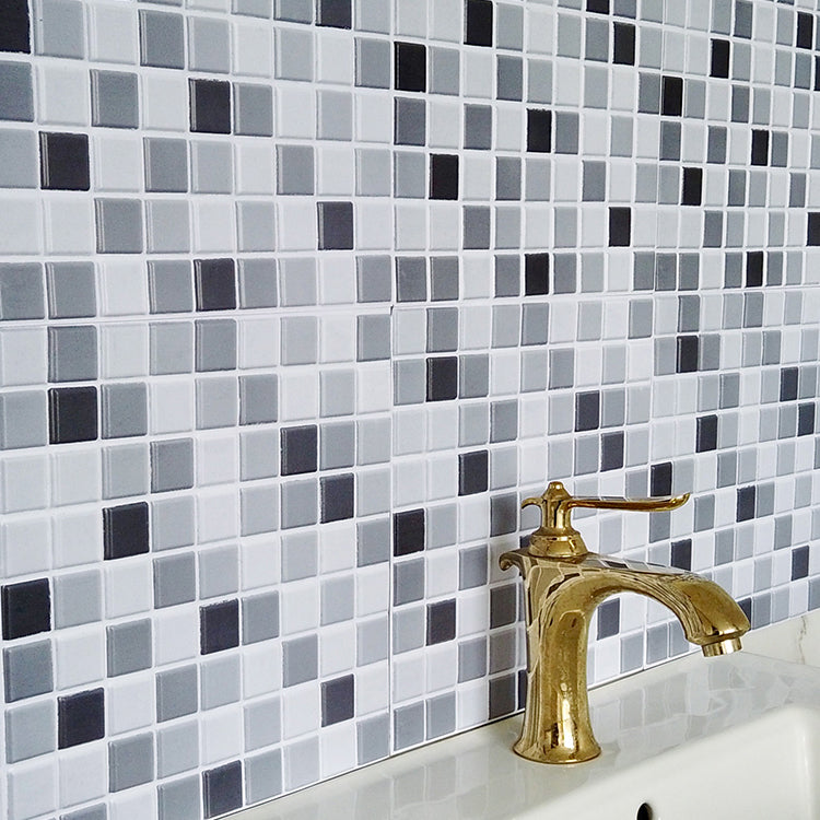 Rynx | PVC Peel & Stick Mosaic Tile Square Shape Mosaic Tiles Wallpape
