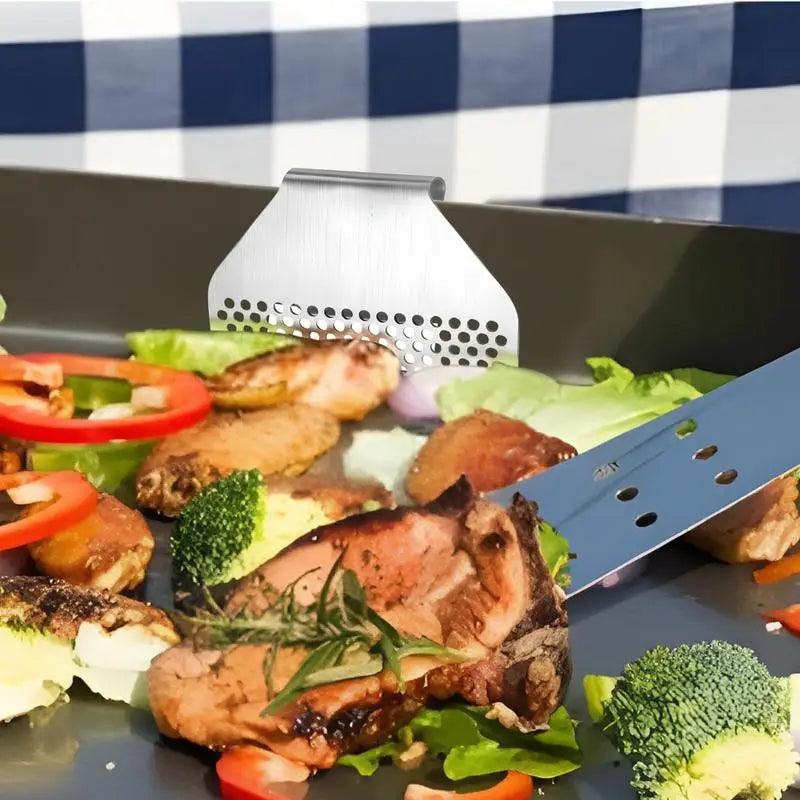 Rynx | Heat-resistant Stainless Steel Grease Trap Block for Griddles a