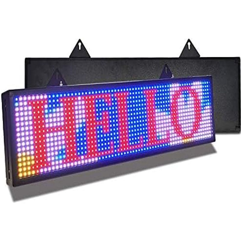 Rynx | LED Scrolling Sign 26''x8'' WiFi Programmable LED Scrolling Mes